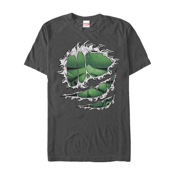 Marvel Avengers Hulk Ripped T-shirt ER6N